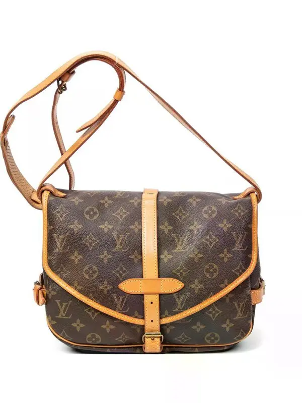 LOUIS VUITTON Saumur Monogram Canvas Shoulder Bag