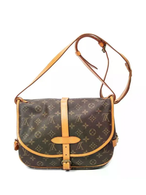 LOUIS VUITTON Saumur Monogram Canvas Shoulder Bag