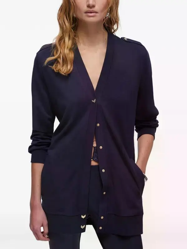 Liu Jo Button-fastening Belted Cardigan