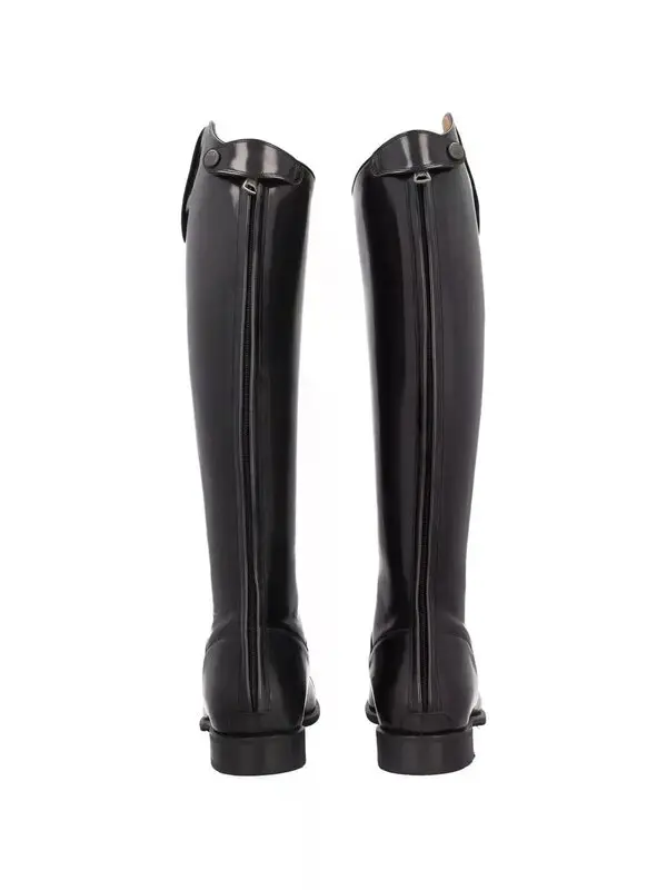 Vintage Zip-fastening Knee-high Boots