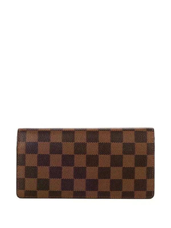 LOUIS VUITTON Damier Ebène Canvas Wallet