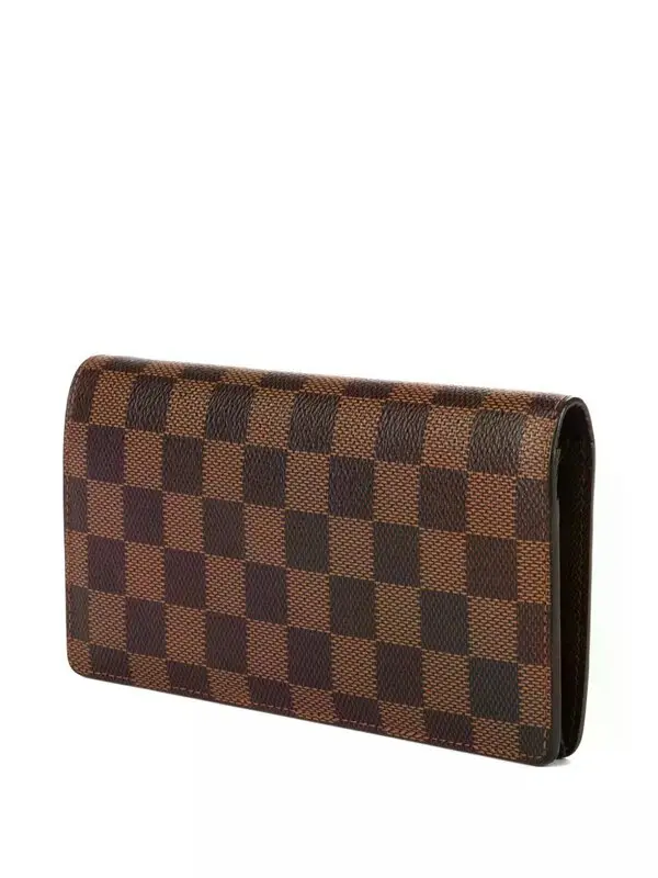 LOUIS VUITTON Damier Ebène Canvas Wallet