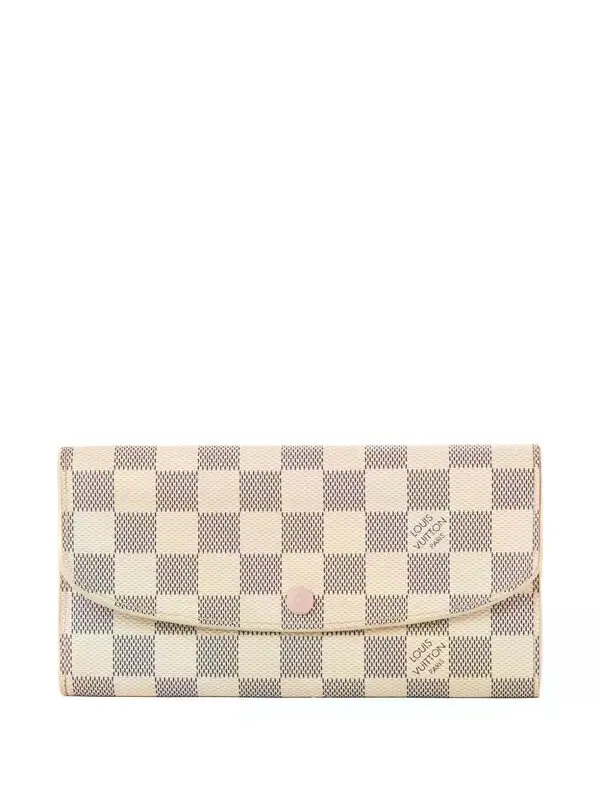 LOUIS VUITTON Emilie Damier Flap Wallet
