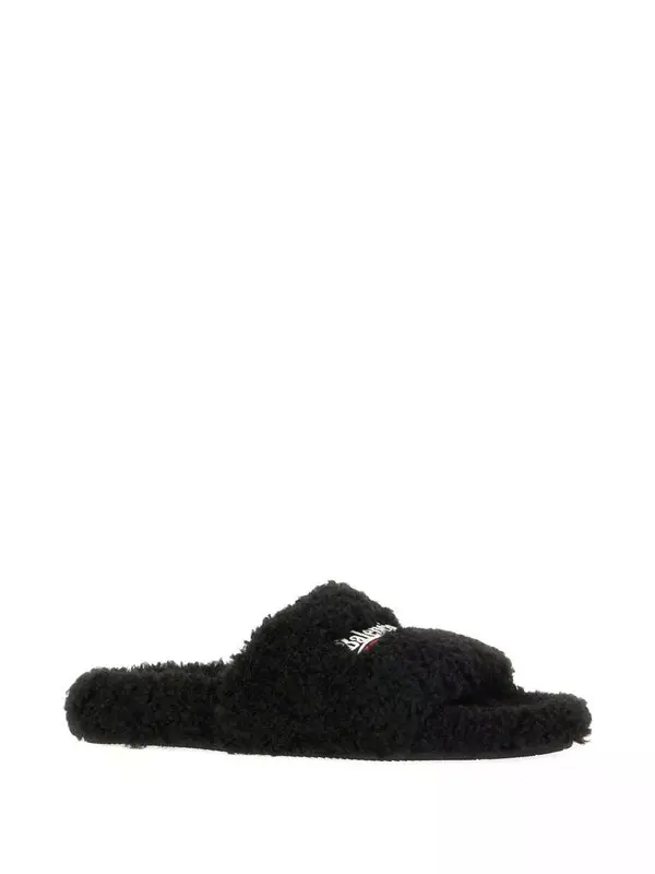 Balenciaga Logo Slippers