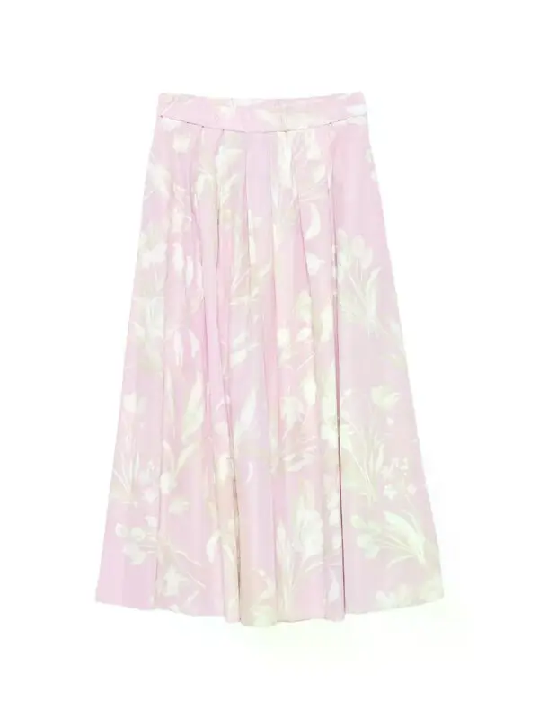 ROSSO 35 Floral Print Skirt