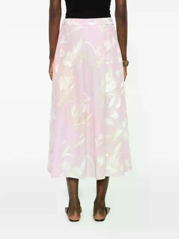 ROSSO 35 Floral Print Skirt