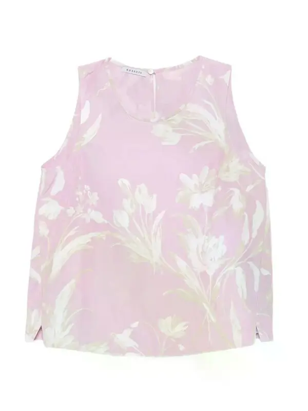 ROSSO 35 Floral Top - Pink