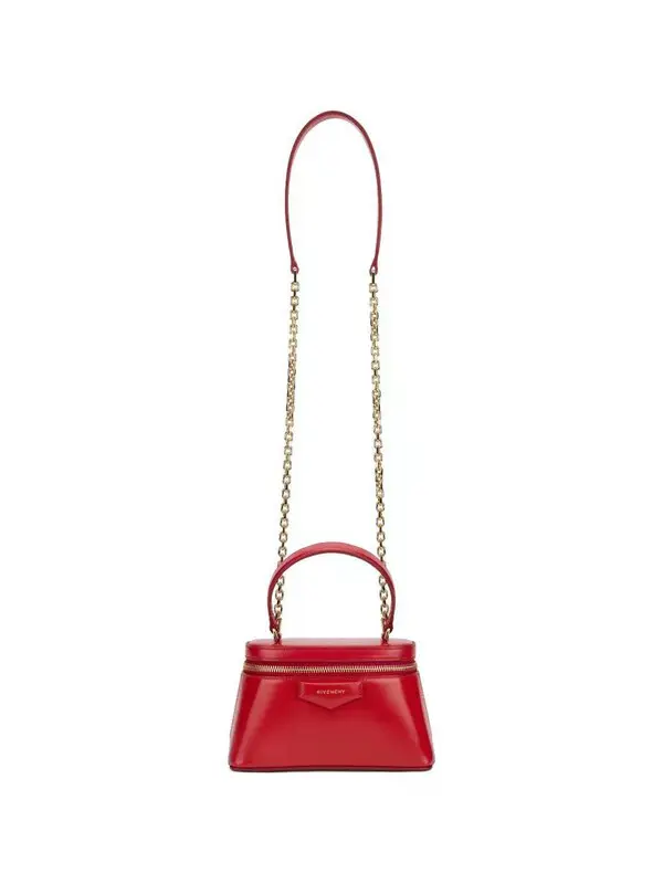 Givenchy Antigona Chain-strap Top-handle Mini Bag - Red