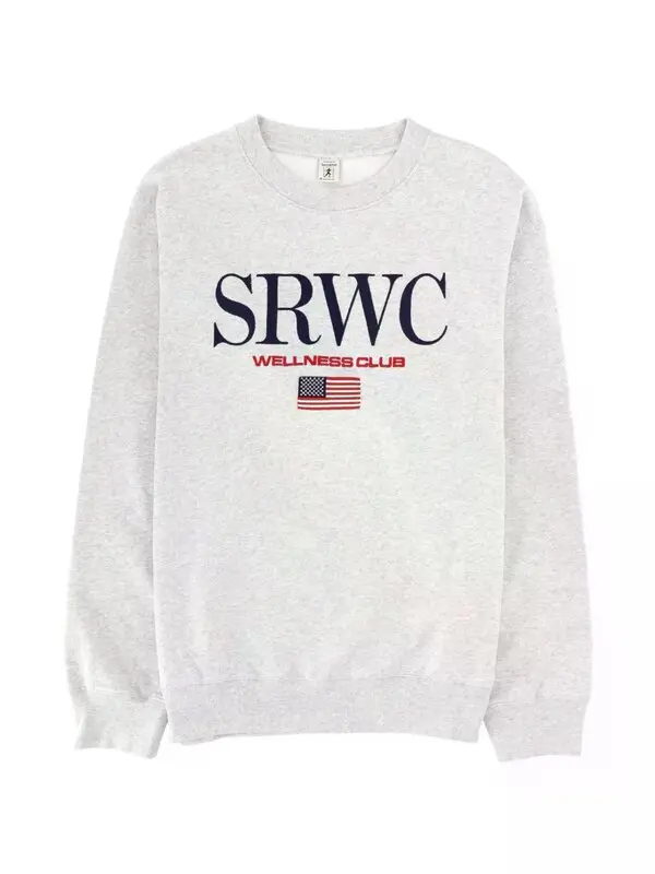 Sporty & Rich Embroidered Logo Sweatshirt