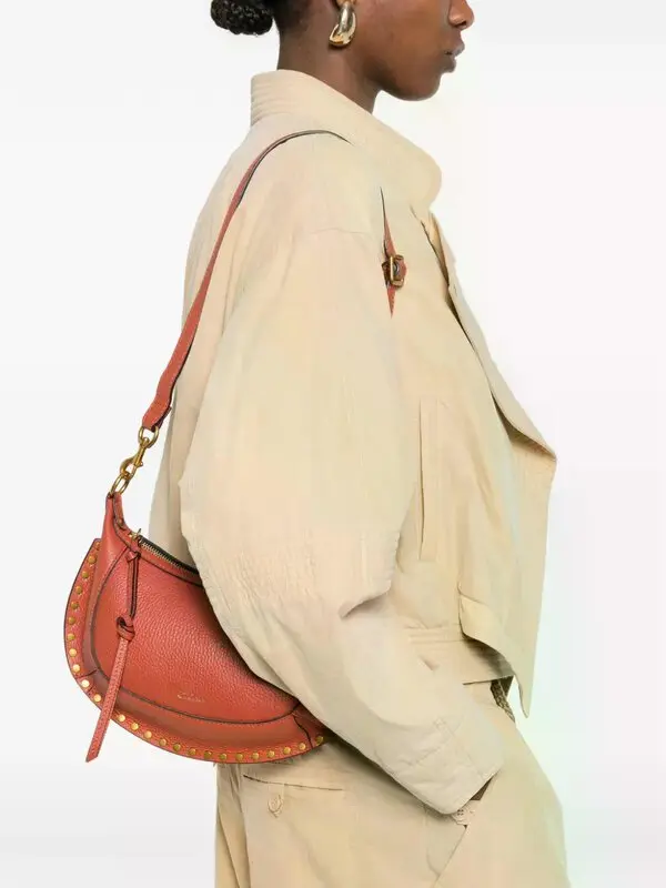 Isabel Marant Okasan Moon Leather Shoulder Bag
