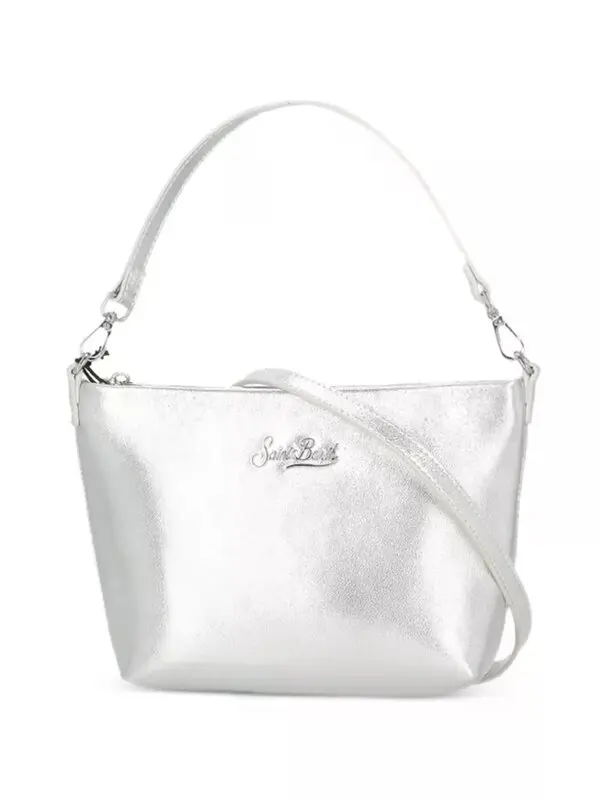 MC2 SAINT BARTH Logo Shoulder Bag - Silver