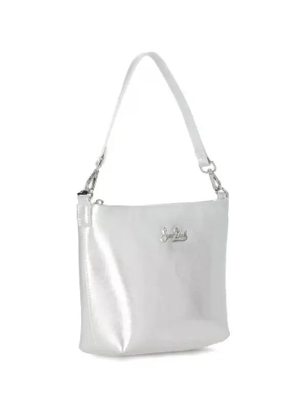 MC2 SAINT BARTH Logo Shoulder Bag - Silver