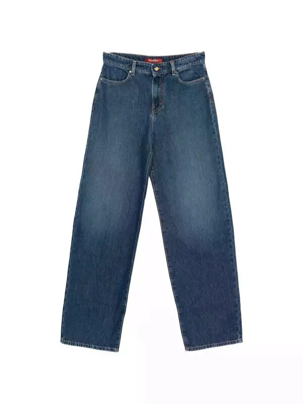 Max Mara Denim Straight-leg Jeans - Blue