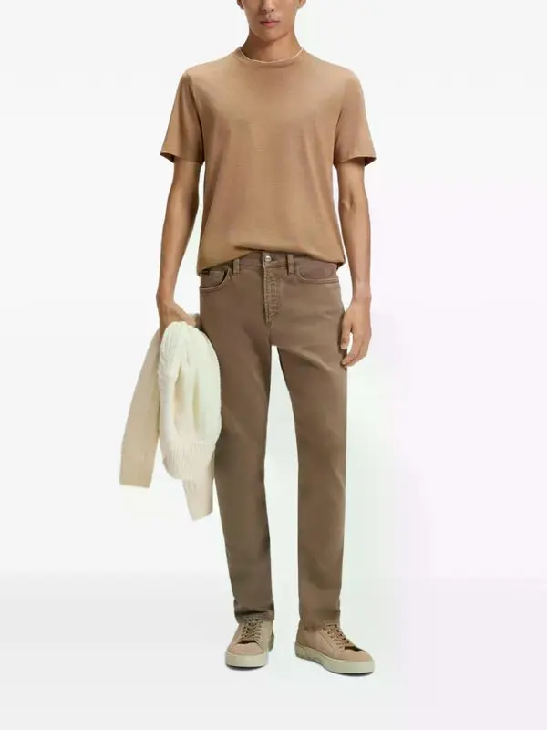 BOSS Double-collar T-shirt