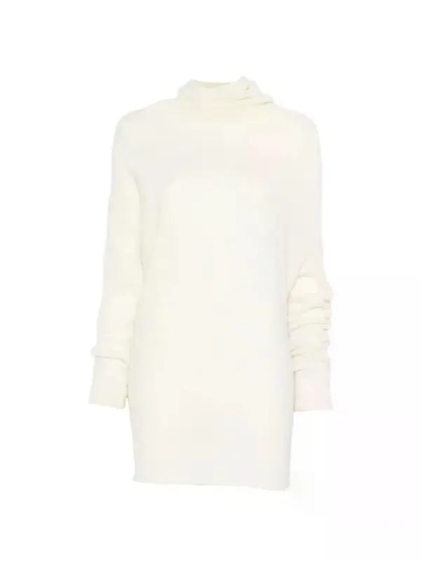 VIKTORIA CHAN Juliet Skewed Sweater - White