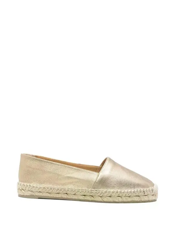 CastaÑer Kenda Flat Espadrilles - Gold