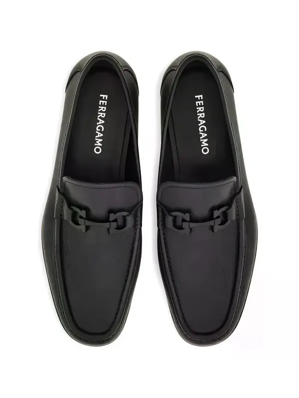 FERRAGAMO Gancini-buckle Loafers