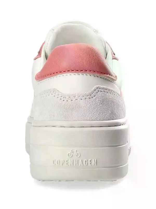 SUMMERY COPENHAGEN Perforated Low Top Sneakers - White