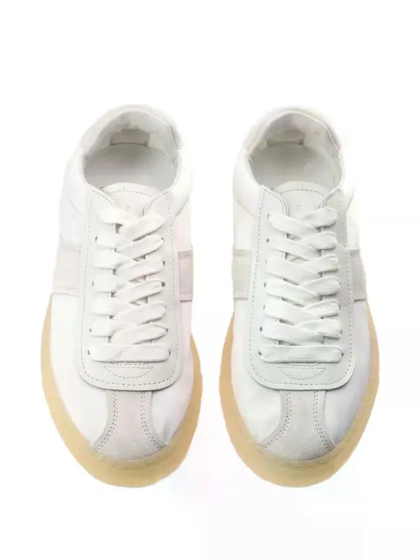 SUMMERY COPENHAGEN Perforated Low Top Sneakers - White