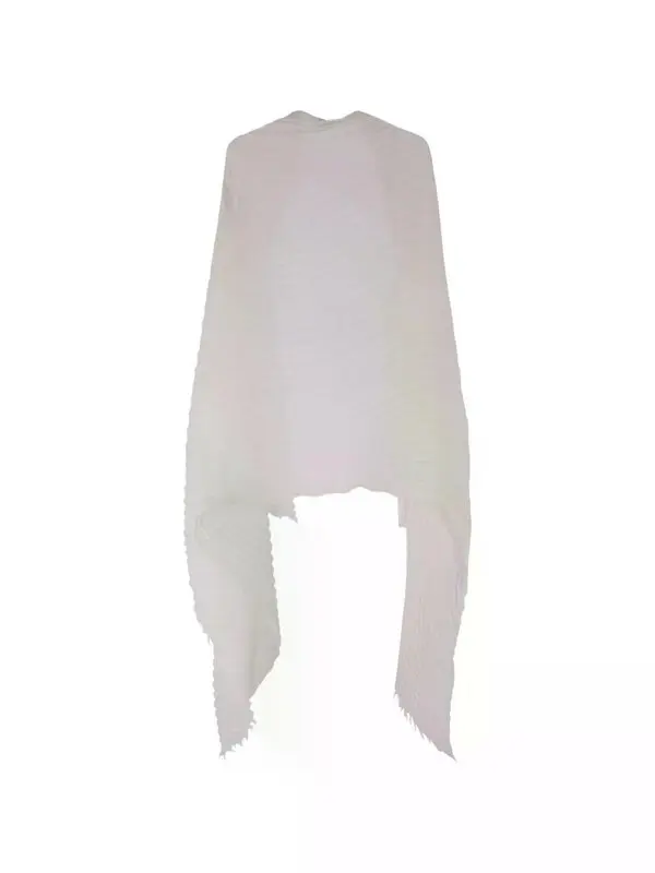 Issey Miyake Feather Ramie Pleats Stole Scarf