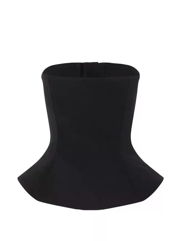 Issey Miyake Arms Buttoned Bustier Top