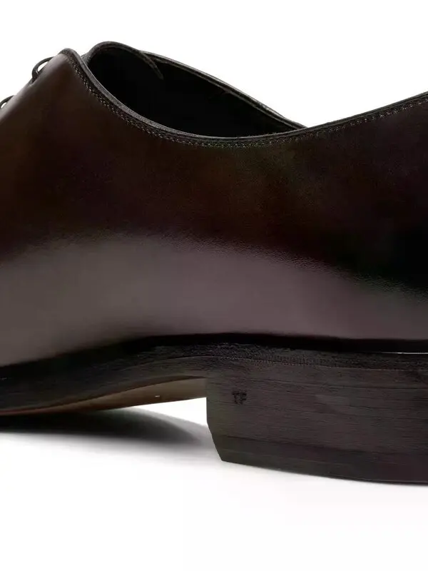 TOM FORD Lace-up Oxford Shoes - Brown