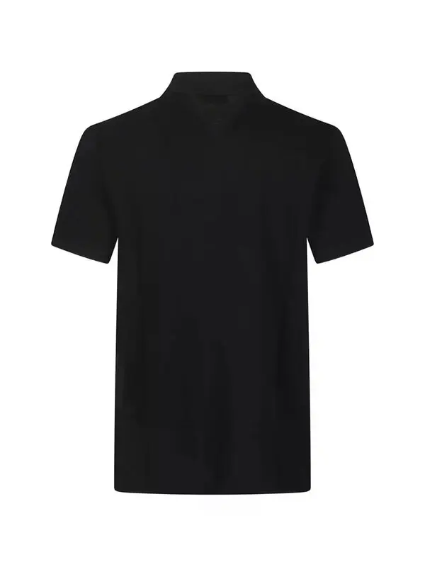 Moschino Logo-print Polo Shirt - Black