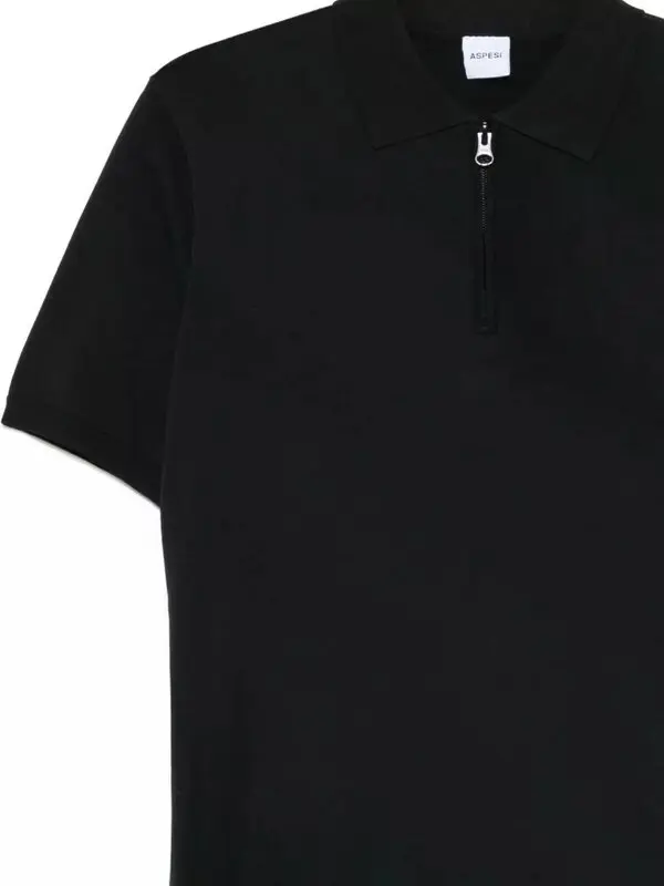 Aspesi Zip Polo Shirt