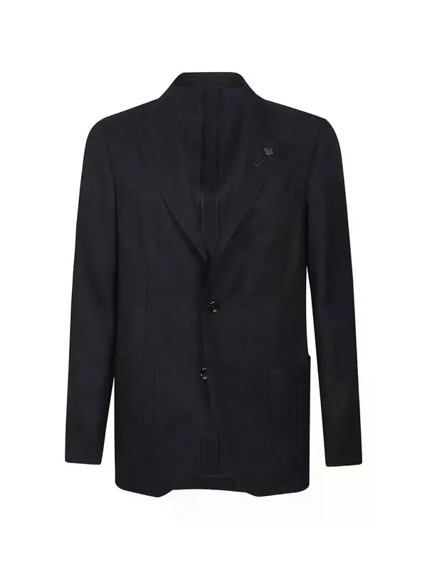 LARDINI Notched-lapels Blazer