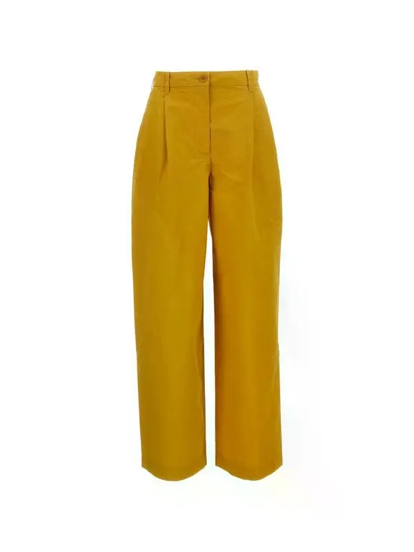 CASEY CASEY Sienna Pleated Trousers - Yellow