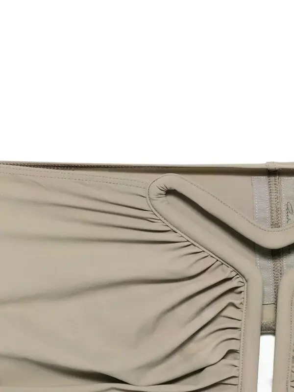 Rick Owens Ruched Bandeau - Neutrals