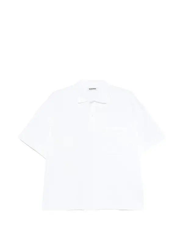 DARKPARK Pocket Short-sleeve Polo Shirt - White
