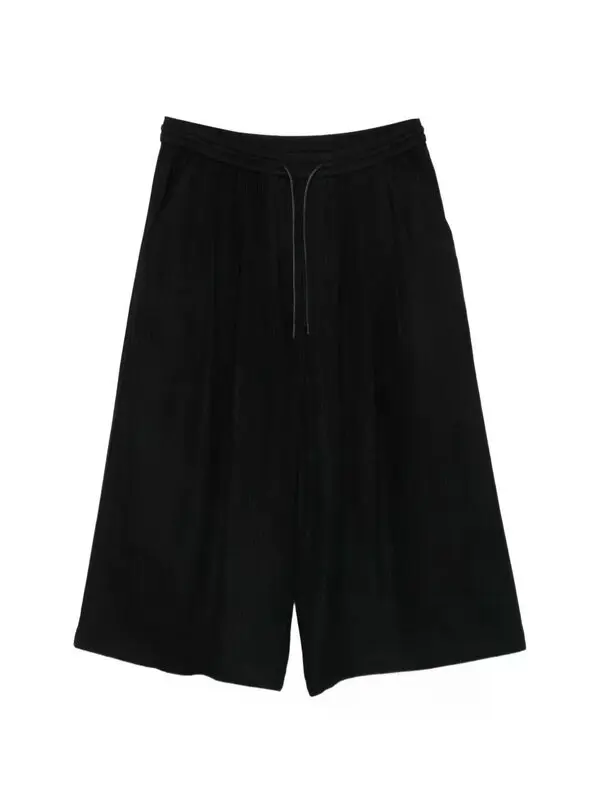 JUUN.J Drawstring Ribbed Shorts
