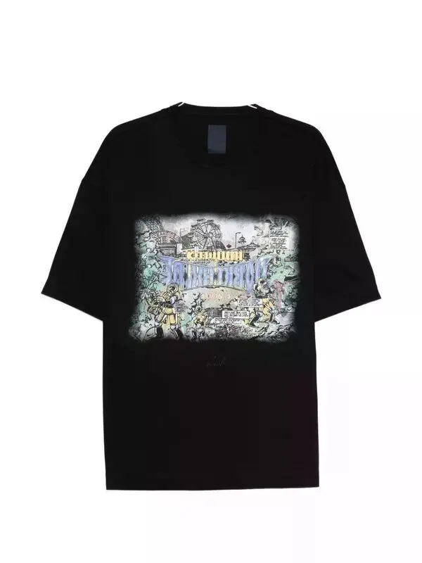 JUUN.J Graphic T-shirt - Black