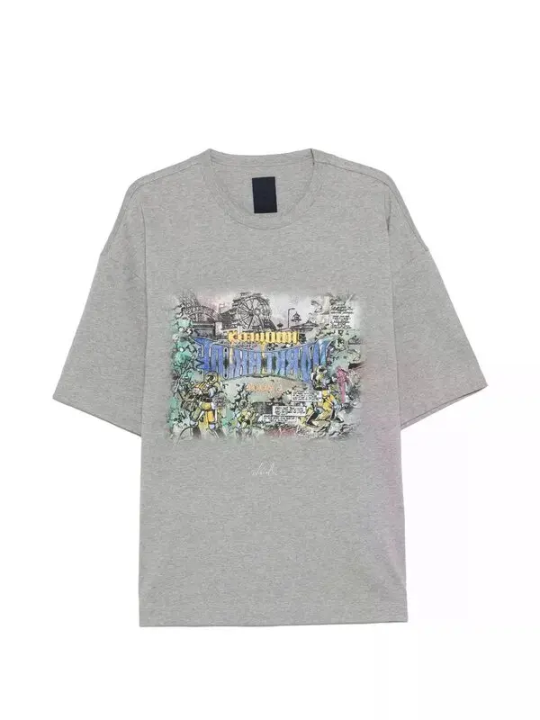 JUUN.J Graphic T-shirt - Grey