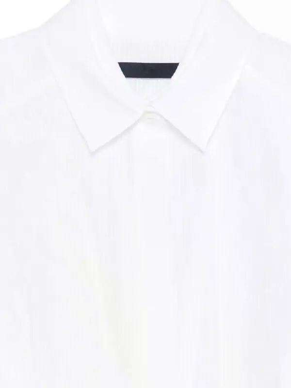 JUUN.J Stripe Gathered Shirt