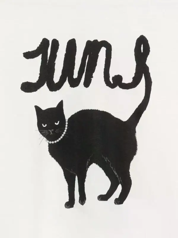 JUUN.J Cat-print T-shirt