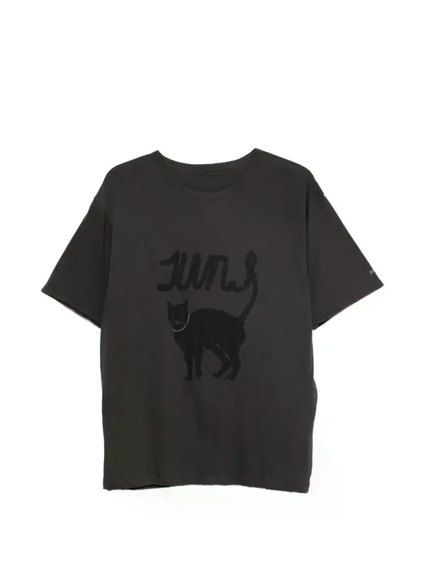 JUUN.J Cat-print T-shirt