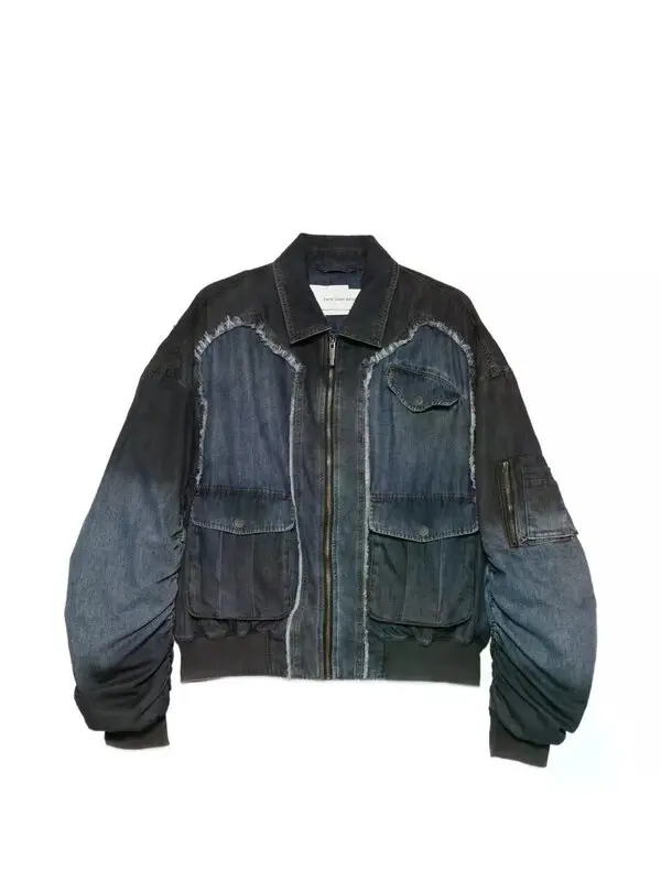 FENG CHEN WANG Panelled Bomber Jacket
