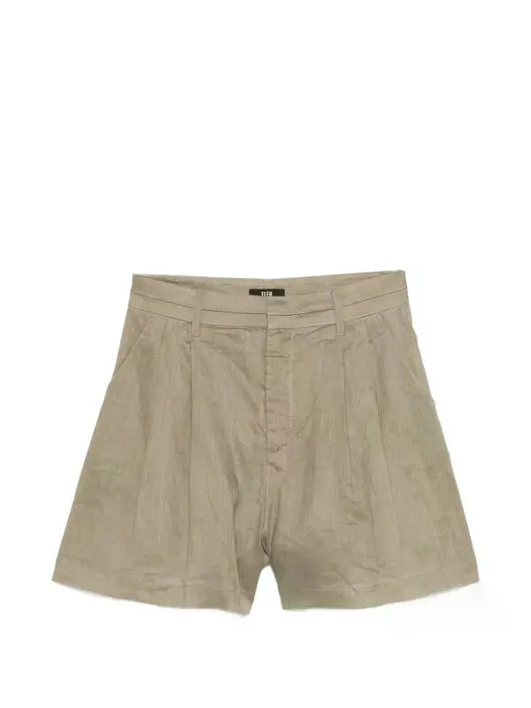 ELEH Pleated Regular Fit Shorts