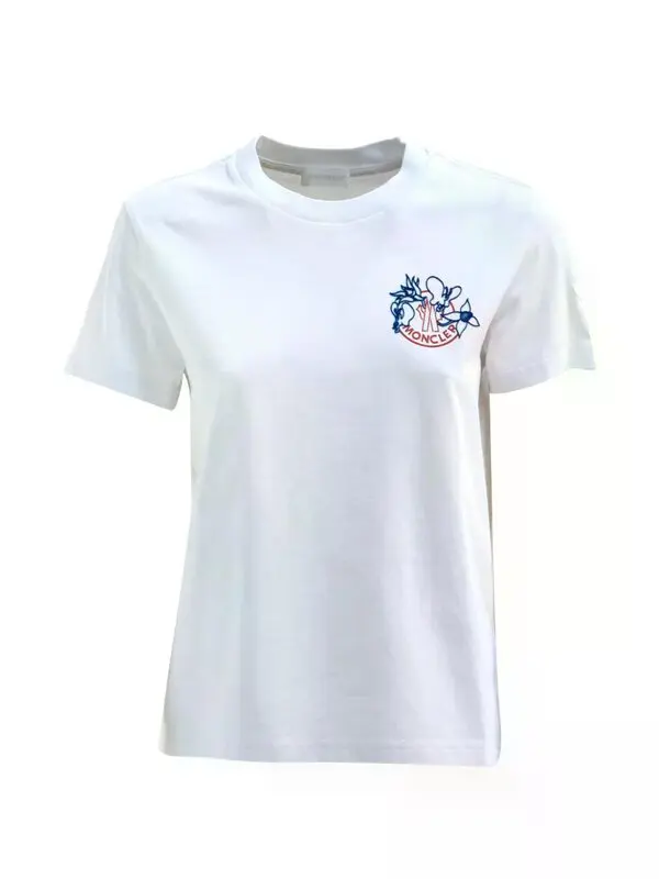 Moncler Logo-detail T-shirt - White