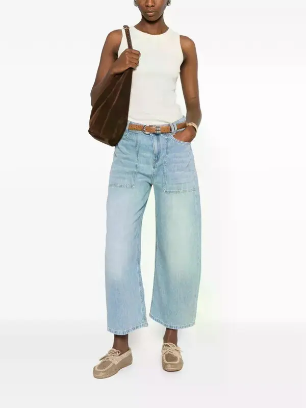 DRYKORN Patch-pocket Wide-leg Jeans
