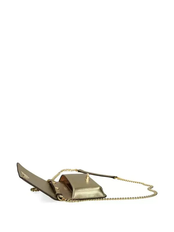 Ralph Lauren Logo Chain Clutch