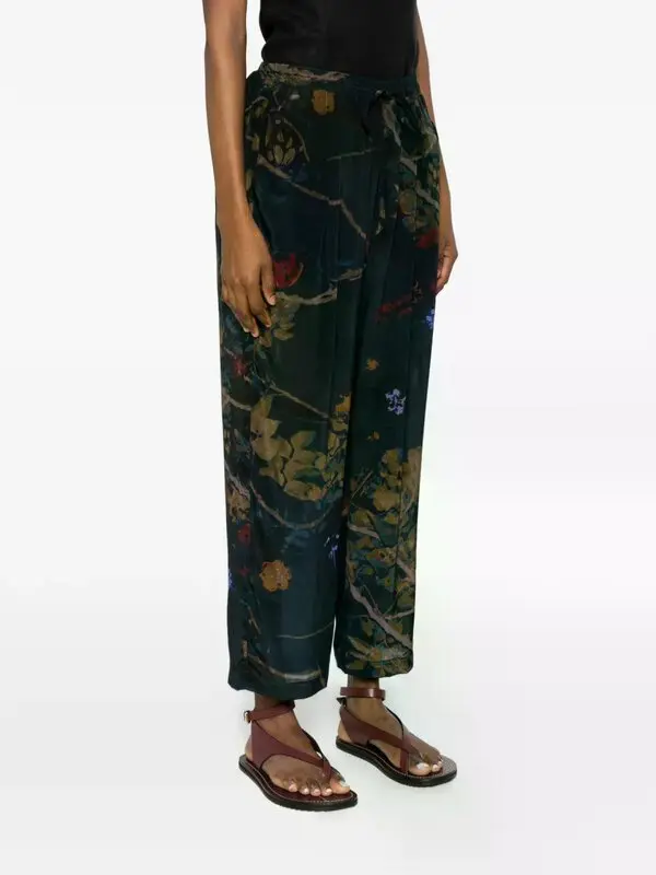 YAVI Floral Trousers
