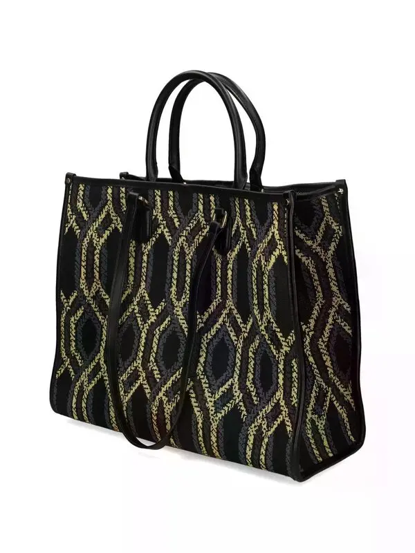 MY BEST BAG FIRENZE Geometric-pattern Tote Bag