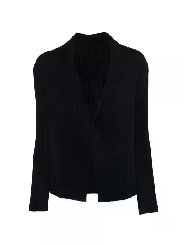 Issey Miyake Pleated Jacket - Black