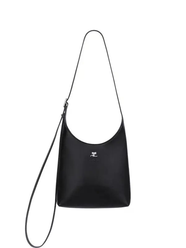 COURREGES Small Melt Tote Bag - Black
