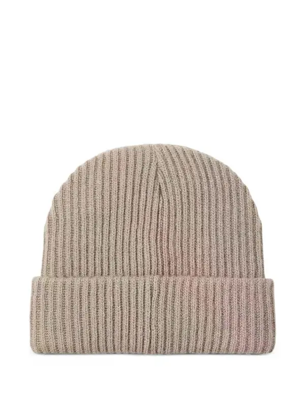 Bogner Ribbed Logo-patch Beanie