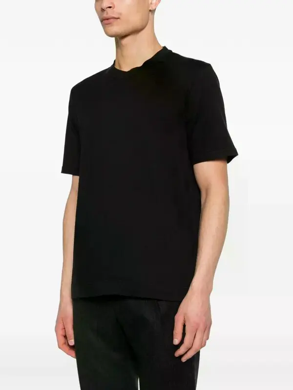 Fedeli Crew-neck T-shirt - Black
