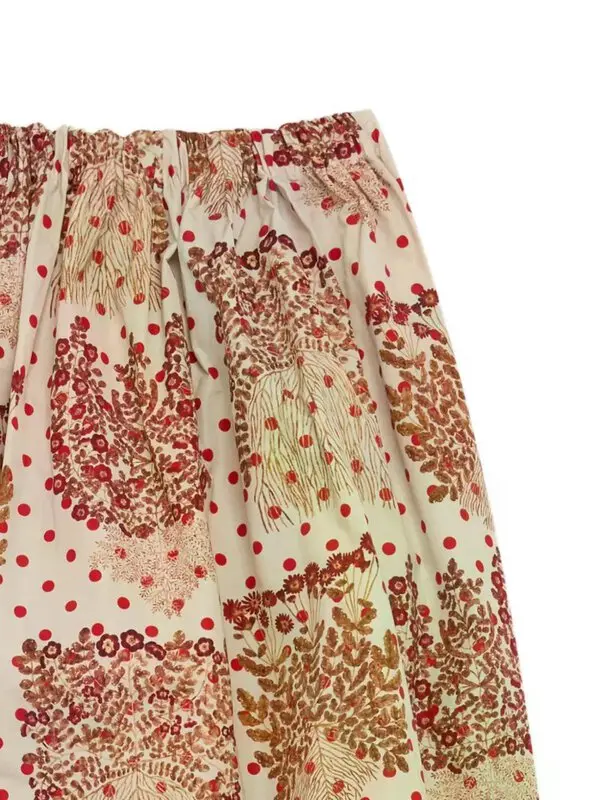 COMME DES GARÇONS TAO Printed Midi Skirt